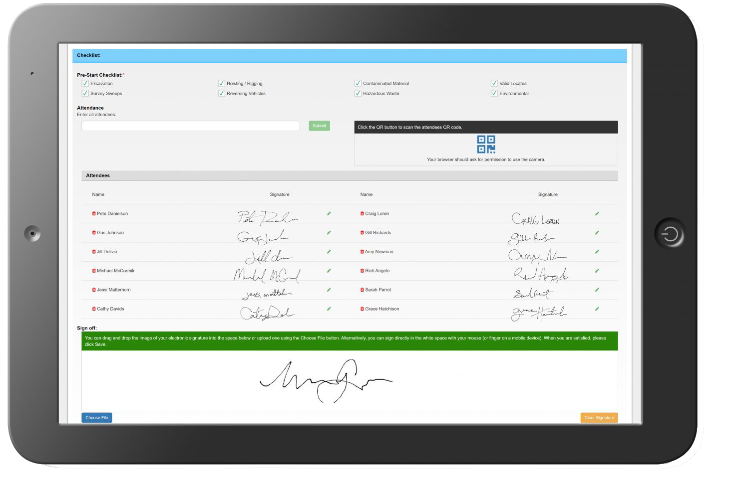 Online Toolbox Talk Software | Tailgate Talk Software